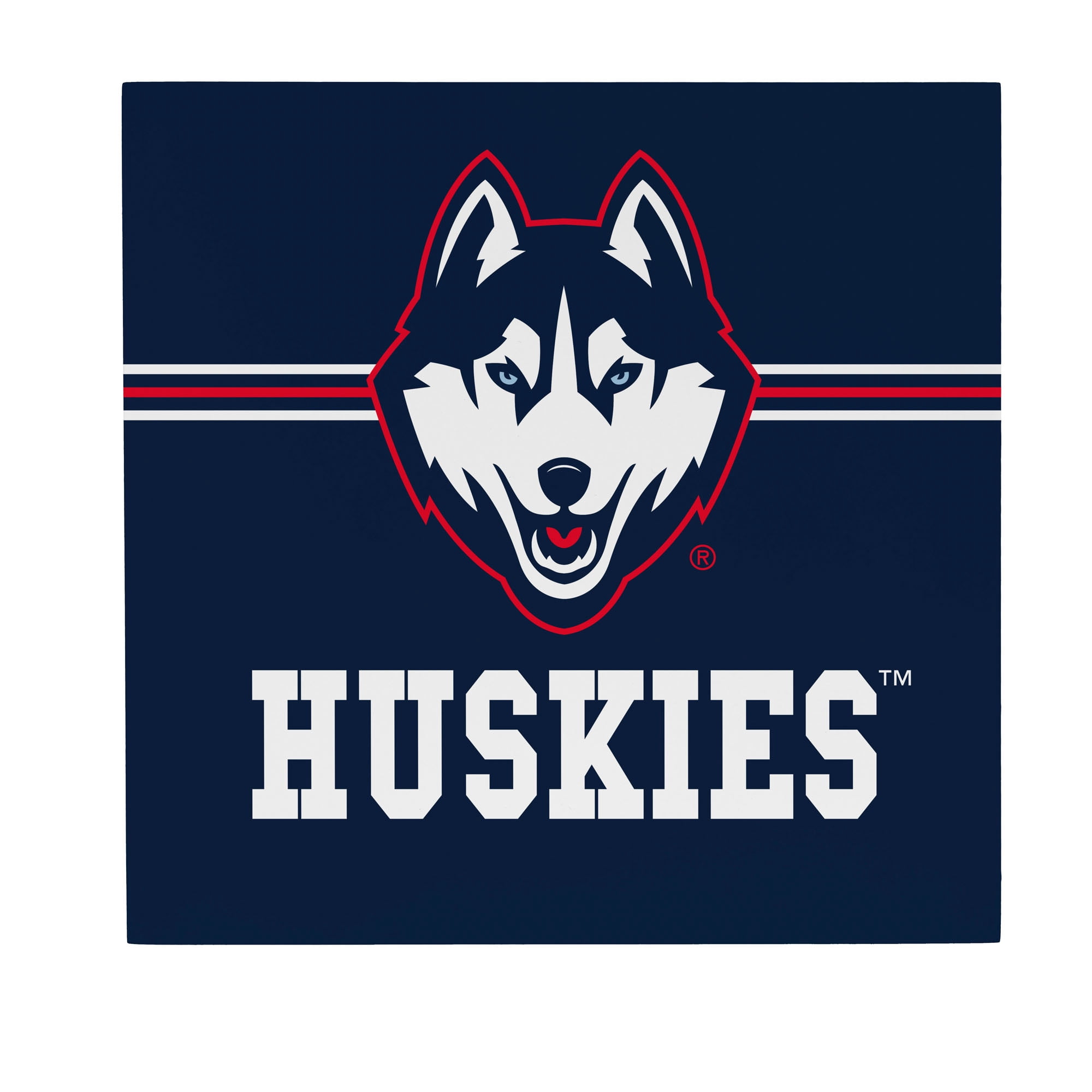 UConn Huskies 12" x 12" Wood Wall Sign - Walmart.com