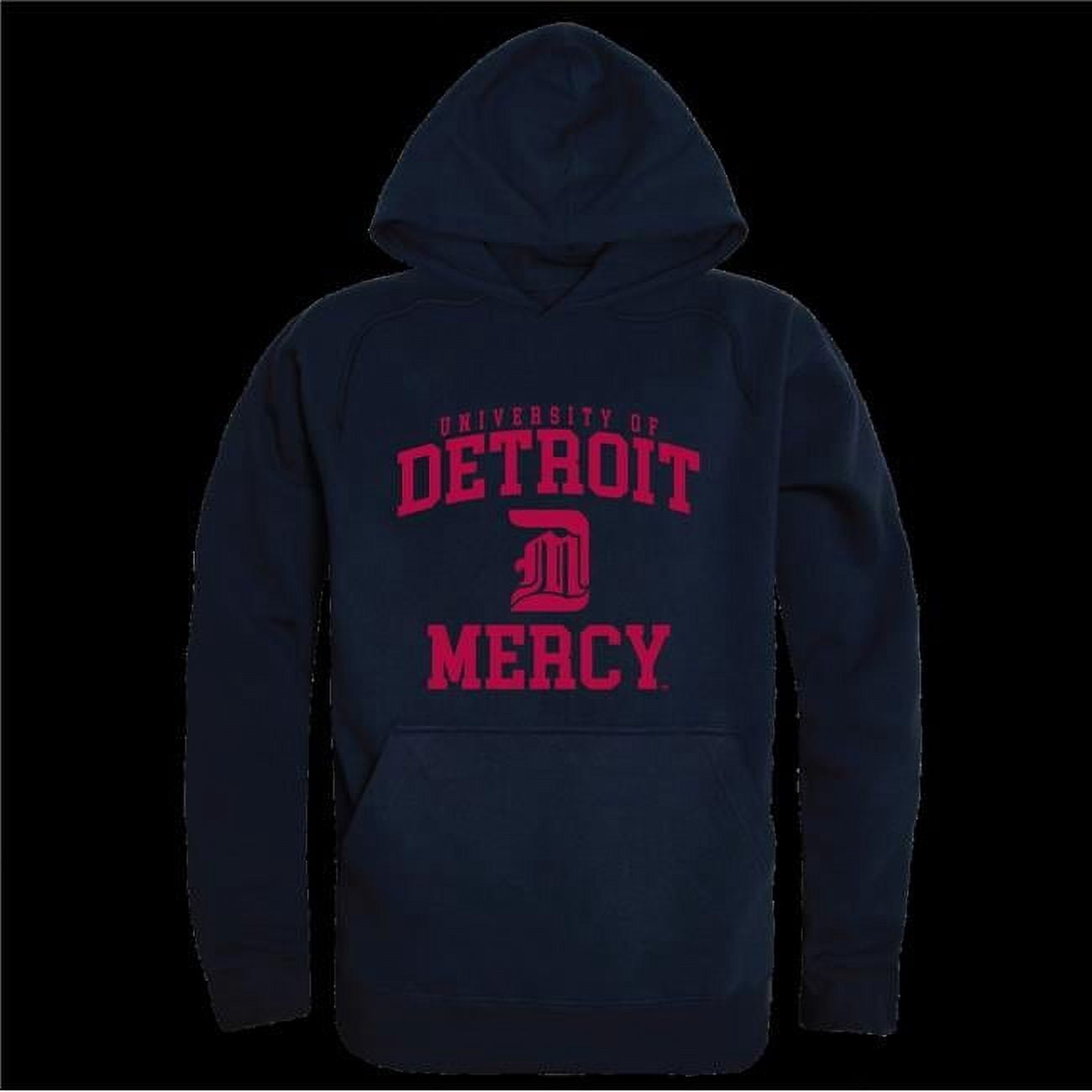 University of Detroit Mercy Titans Seal Hoodie, Navy - Extra Large ...