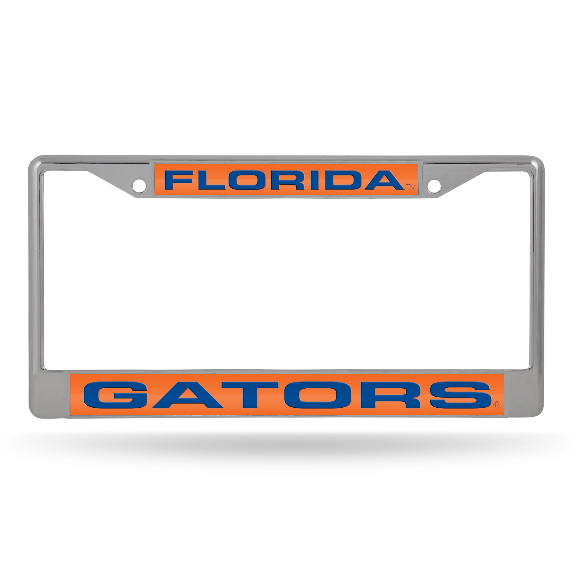 University of Florida NCAA Gators Chrome Metal Laser Cut License Plate ...