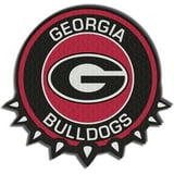 University of Georgia Bulldogs Embroidered Patch Sew-On - Walmart.com