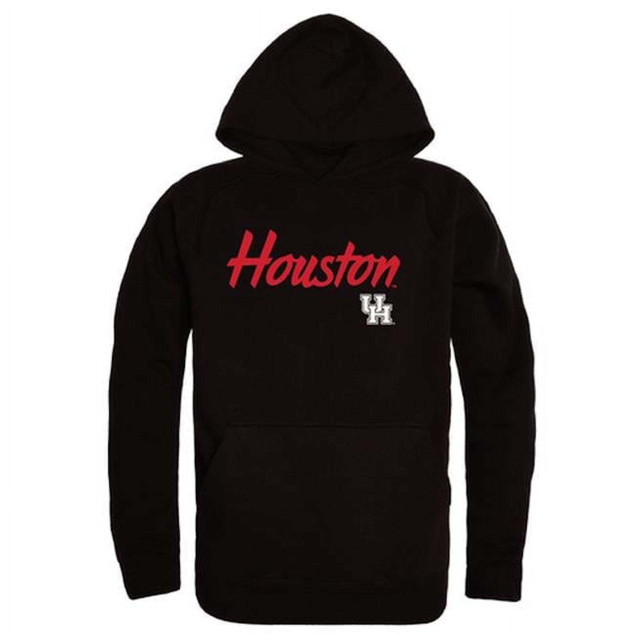 University of Houston Cougars Script Hoodie, Black - Extra Large ...