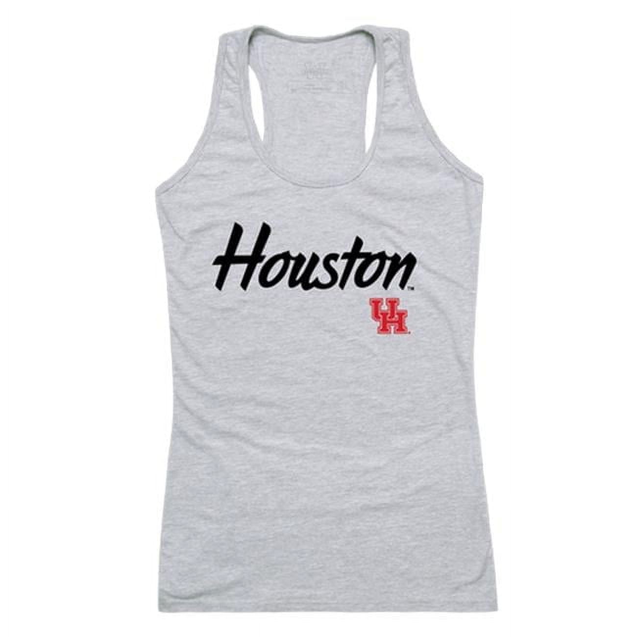 University of Houston Cougars Script Tank Top, Heather Grey - Medium ...