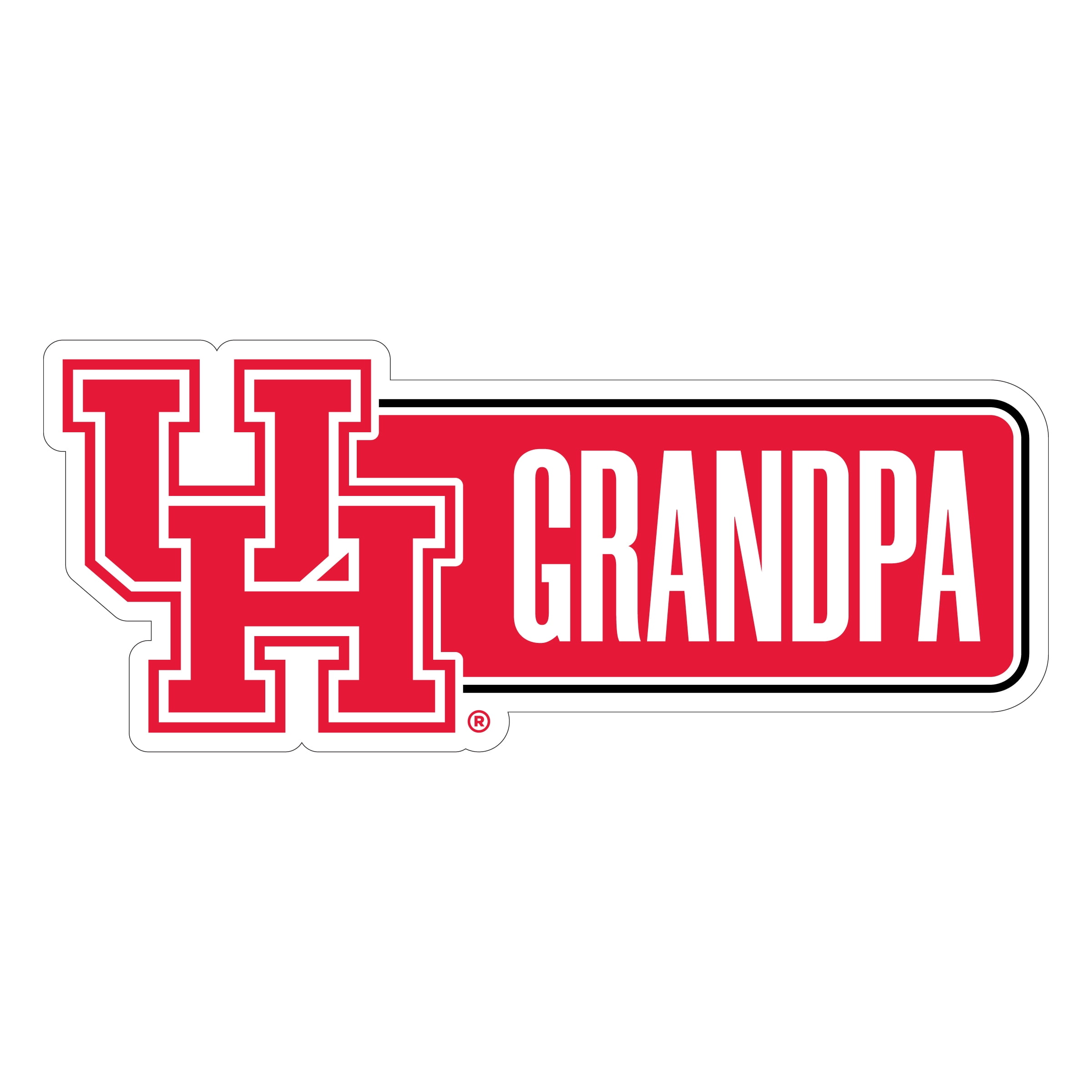 University of Houston Proud Grandma Die Cut Decal Officially Licensed ...