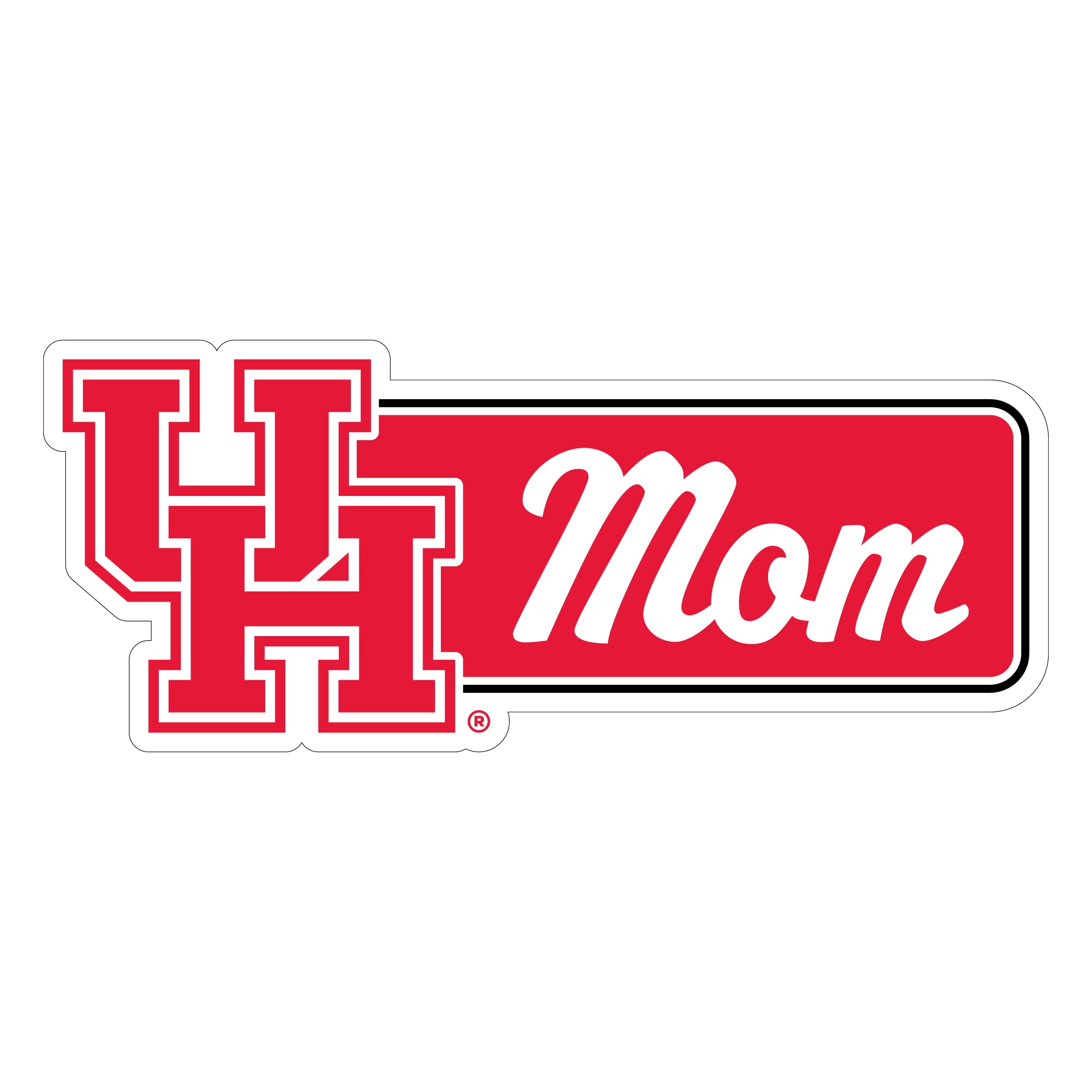 University of Houston Proud Mom Die Cut Decal Officially Licensed ...