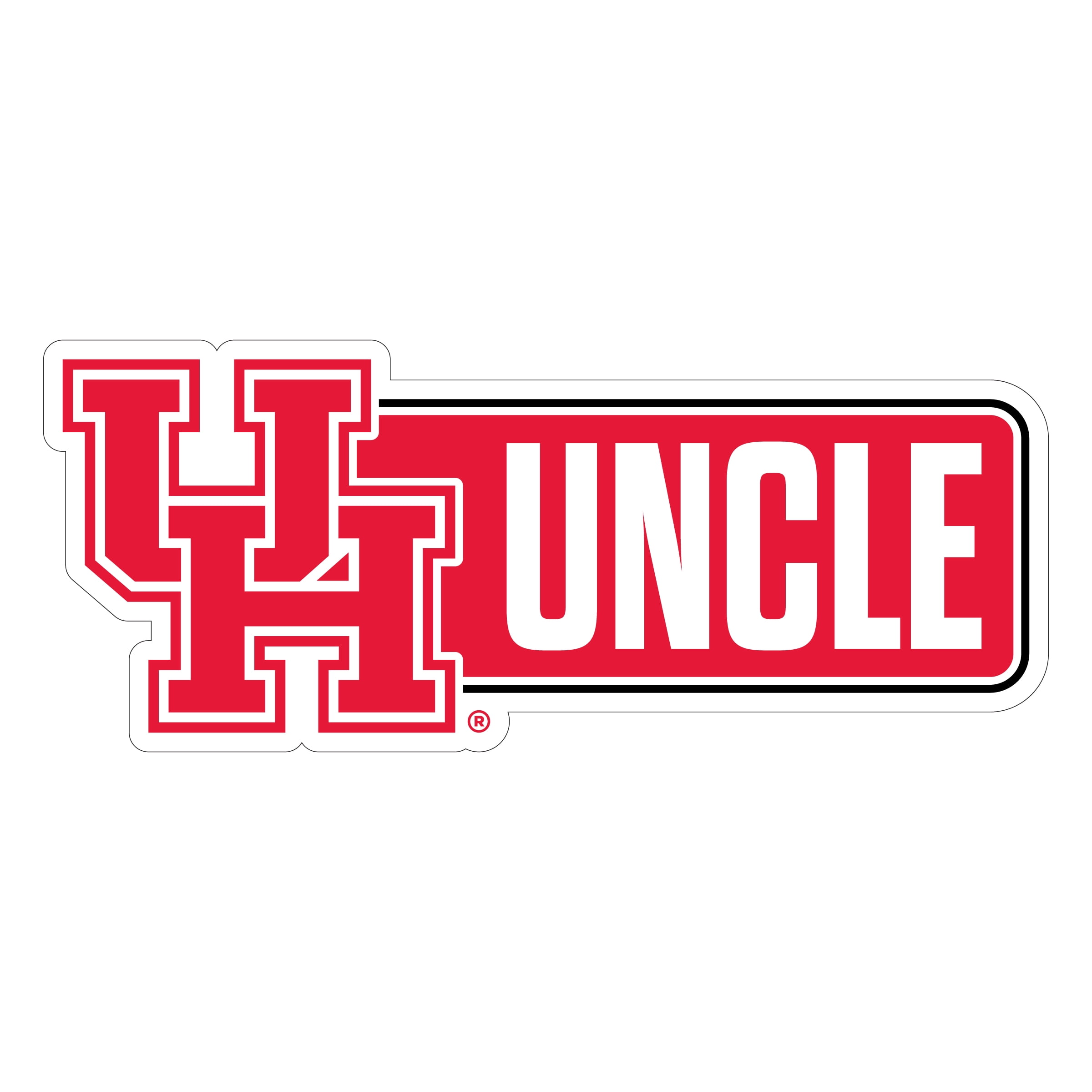 University of Houston Proud Uncle Die Cut Decal Officially Licensed ...