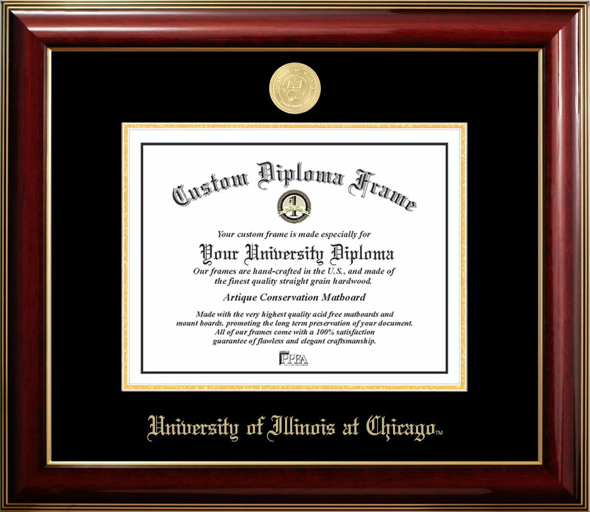 University of Illinois at Chicago Classic Diploma Frame - Walmart.com
