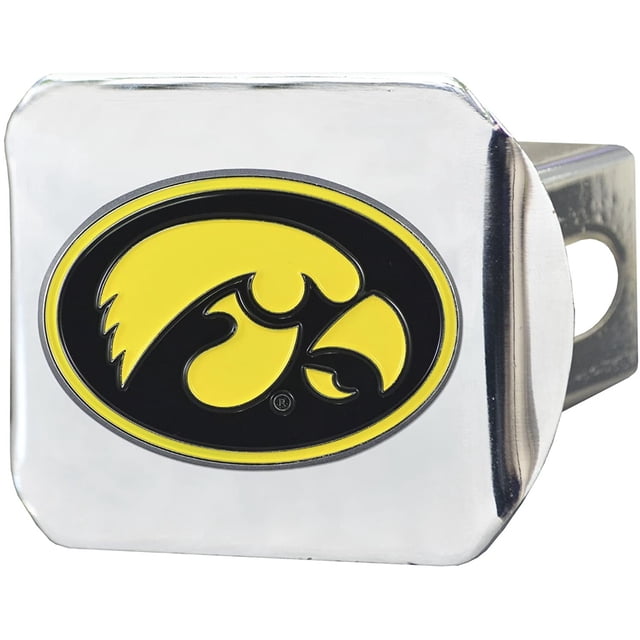 University of Iowa Color Hitch Chrome 3.4"x4" - Walmart.com