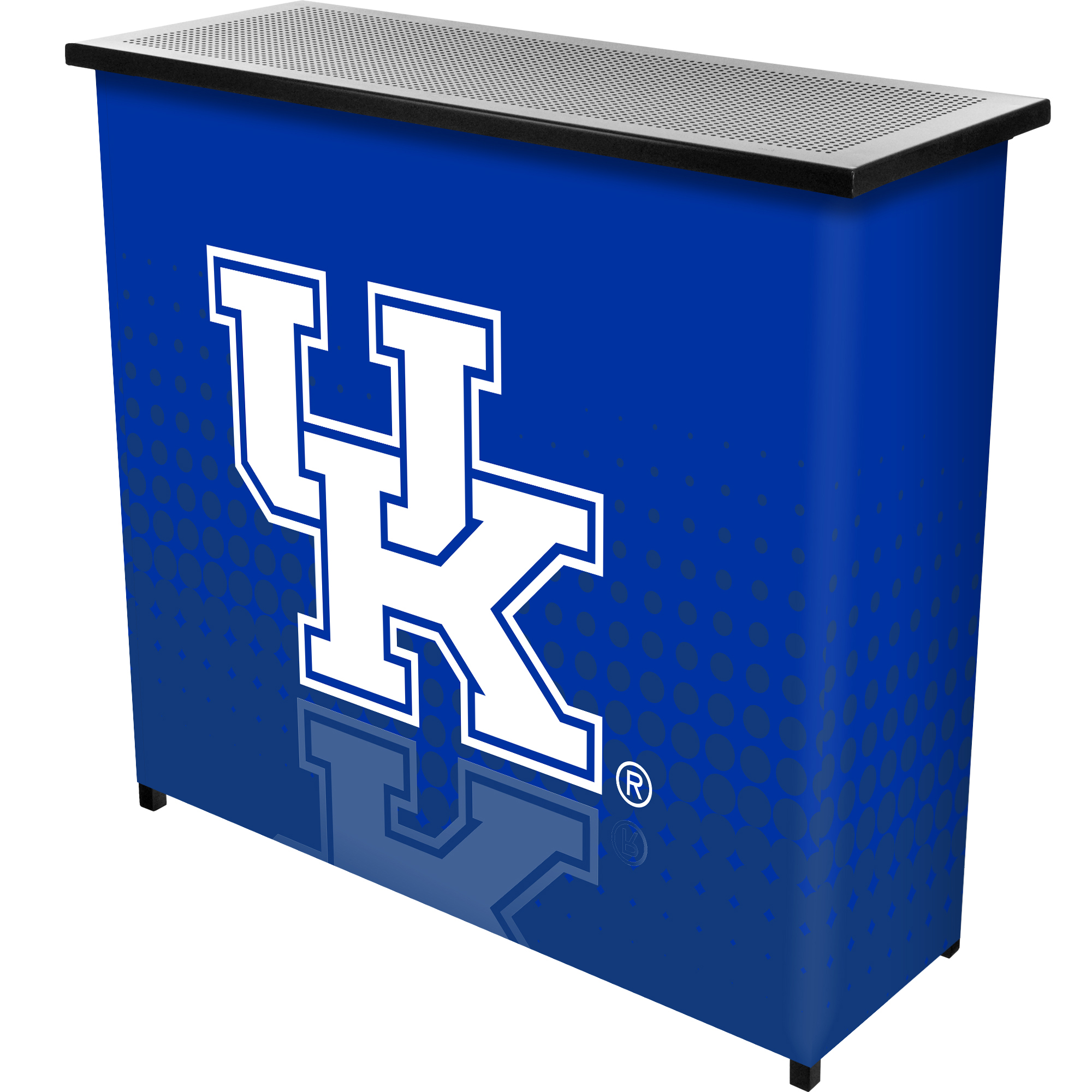 University of Kentucky Reflection Indoor or Outdoor Portable Bar with 2 ...