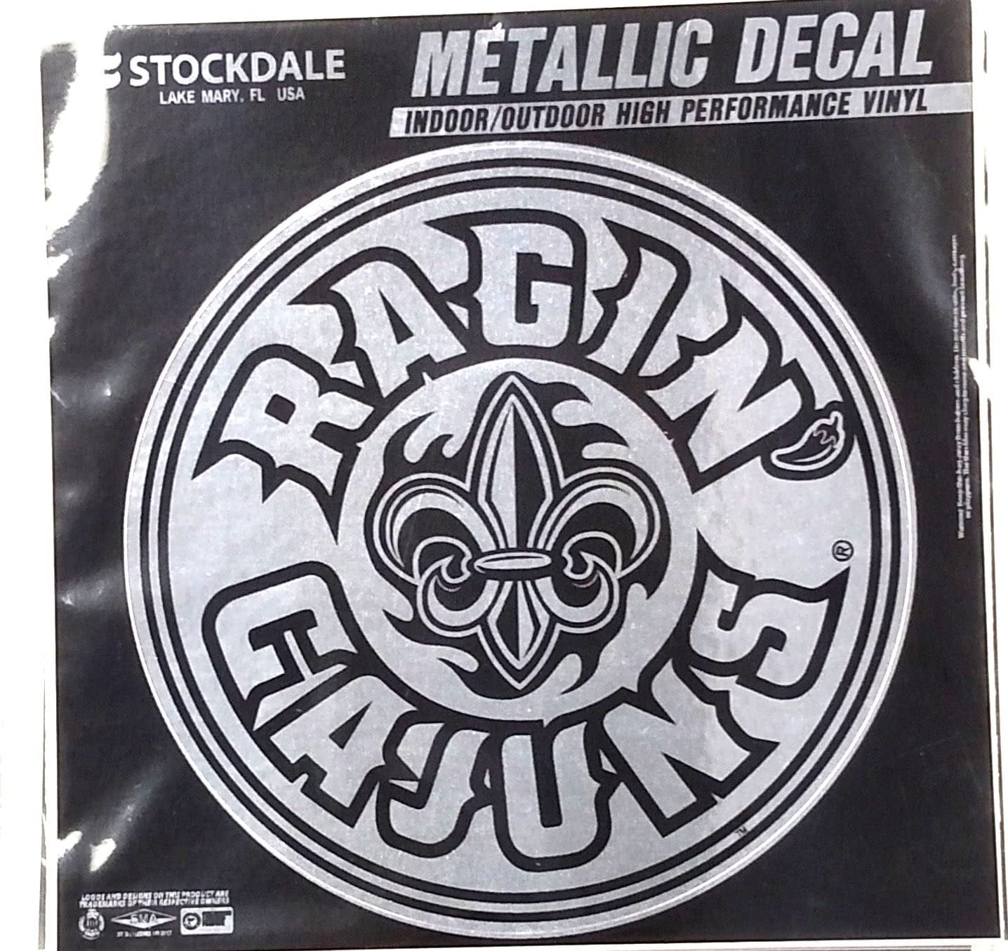 University of Louisiana Lafayette Ragin Cajuns 6 Inch Decal Sticker ...