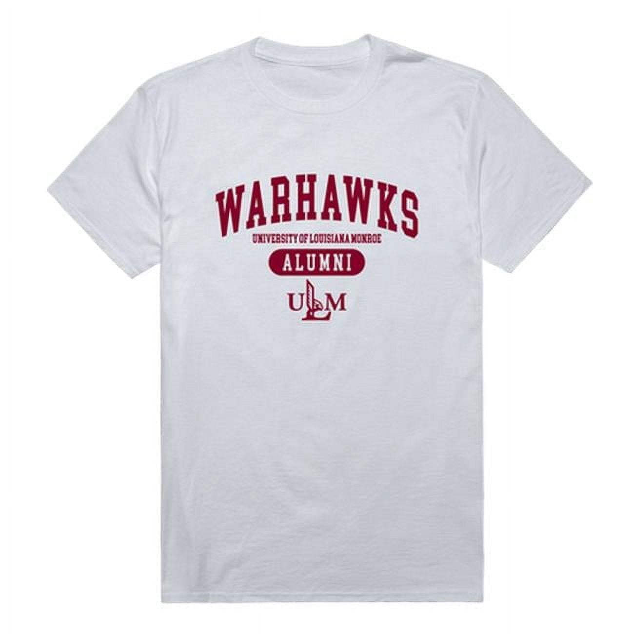 University of Louisiana Monroe Men Alumni T-Shirt, White - Extra Large ...