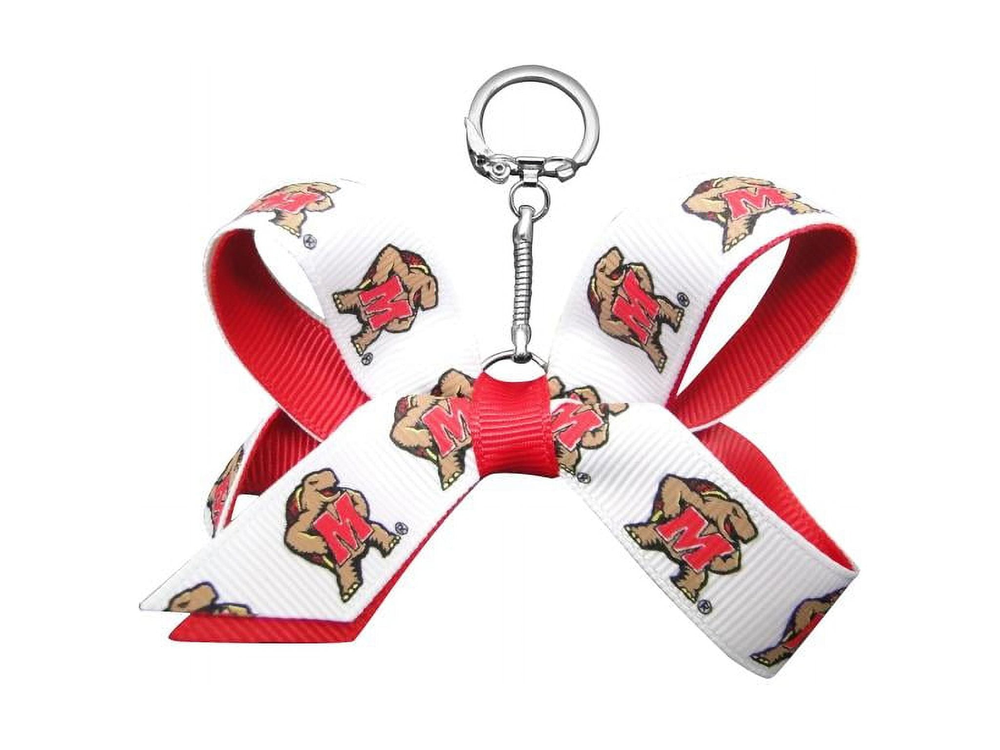 University of Maryland Mini Bow Keychain - Walmart.com