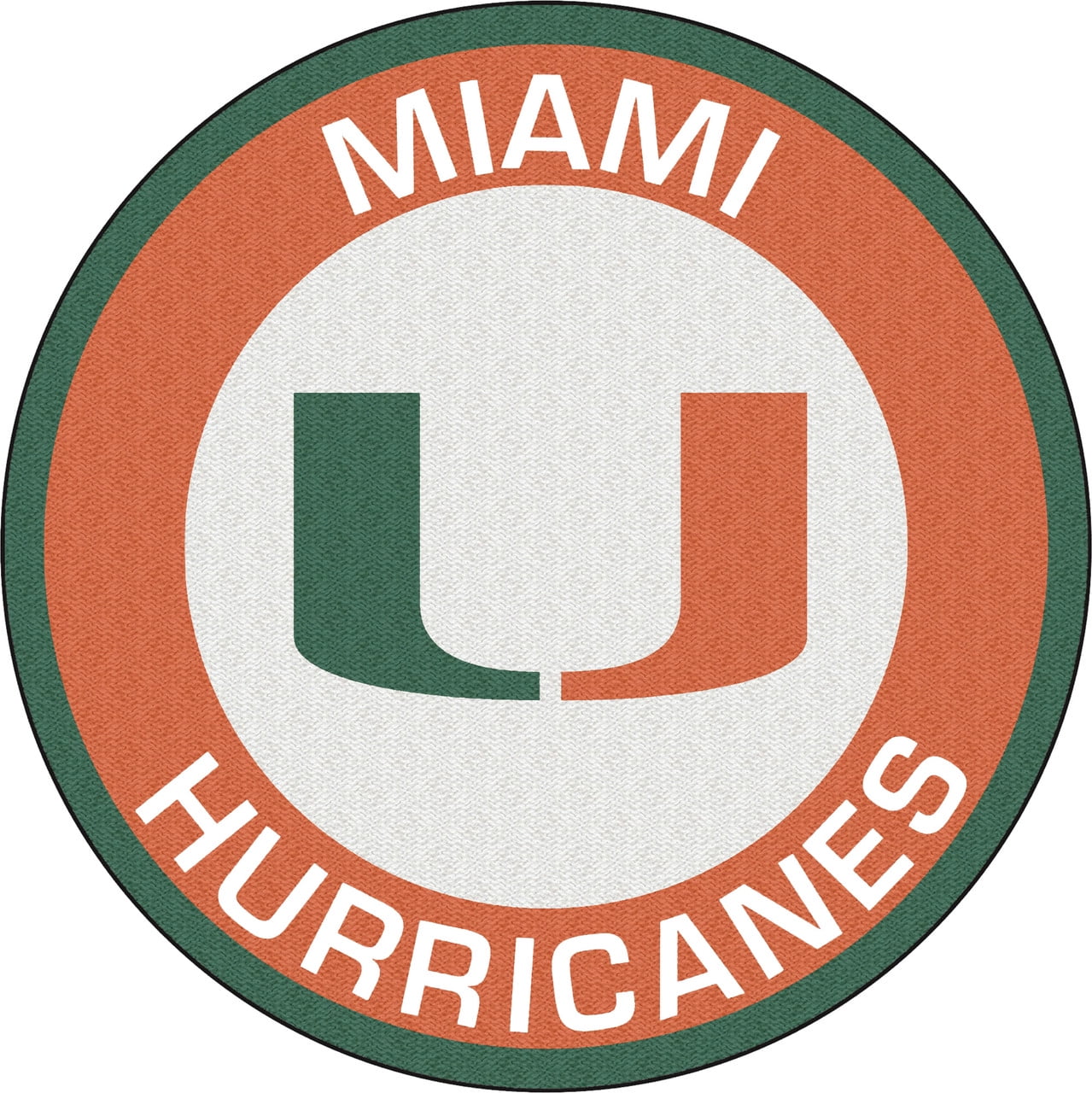 University of Miami Hurricanes Embroidered Patch - Walmart.com