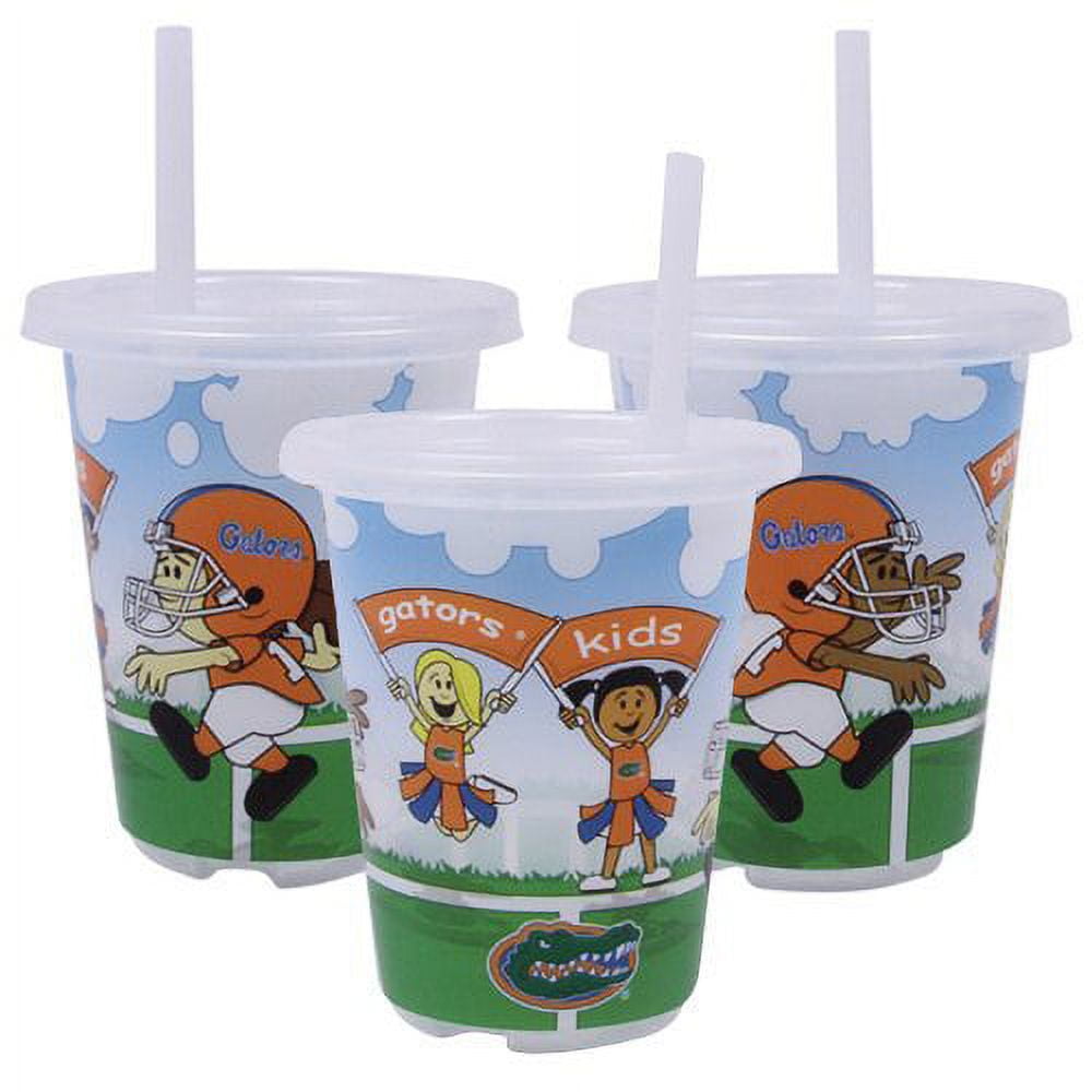 University of NCAA Florida Set of 3 - 10 oz Sip n Go Plastic Cups - Let ...