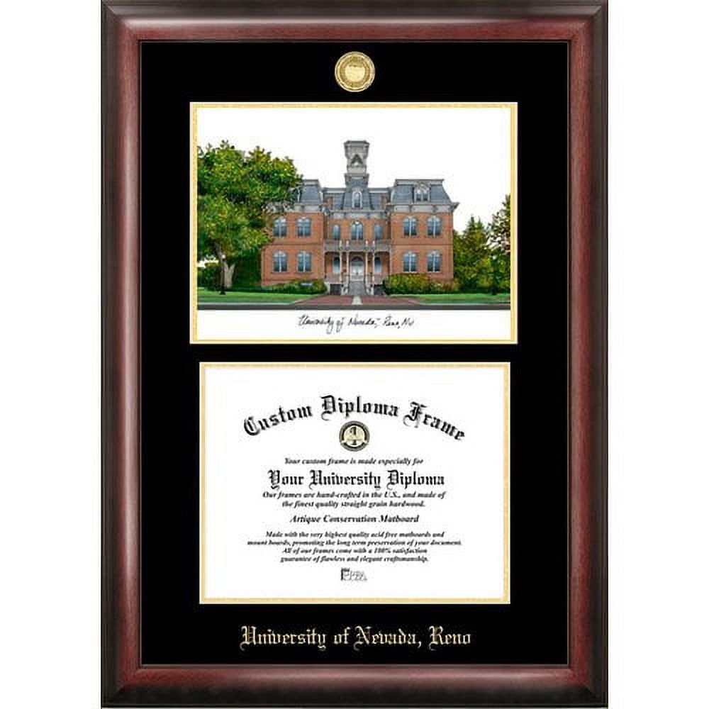 University of Nevada 8.5 x 11 Embossed Diploma Frame - Walmart.com