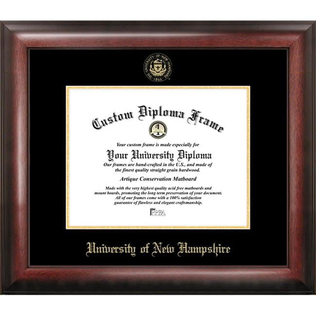 University of New Hampshire Gold Embossed Diploma Frame - Walmart.com