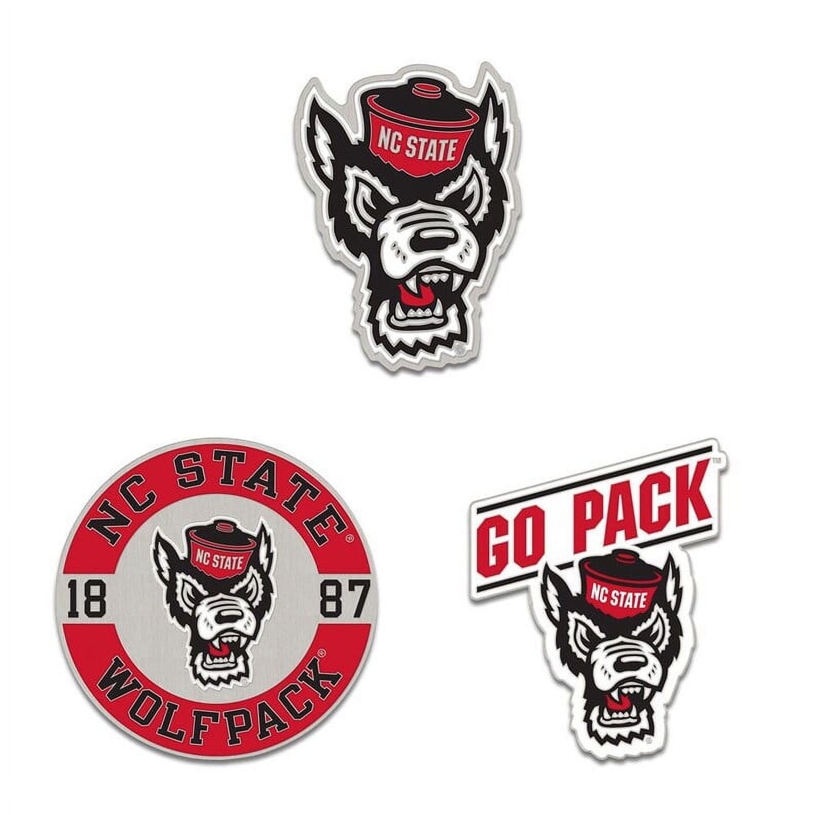 University of North Carolina State Three Pin Set; 3 Collector Enamel ...