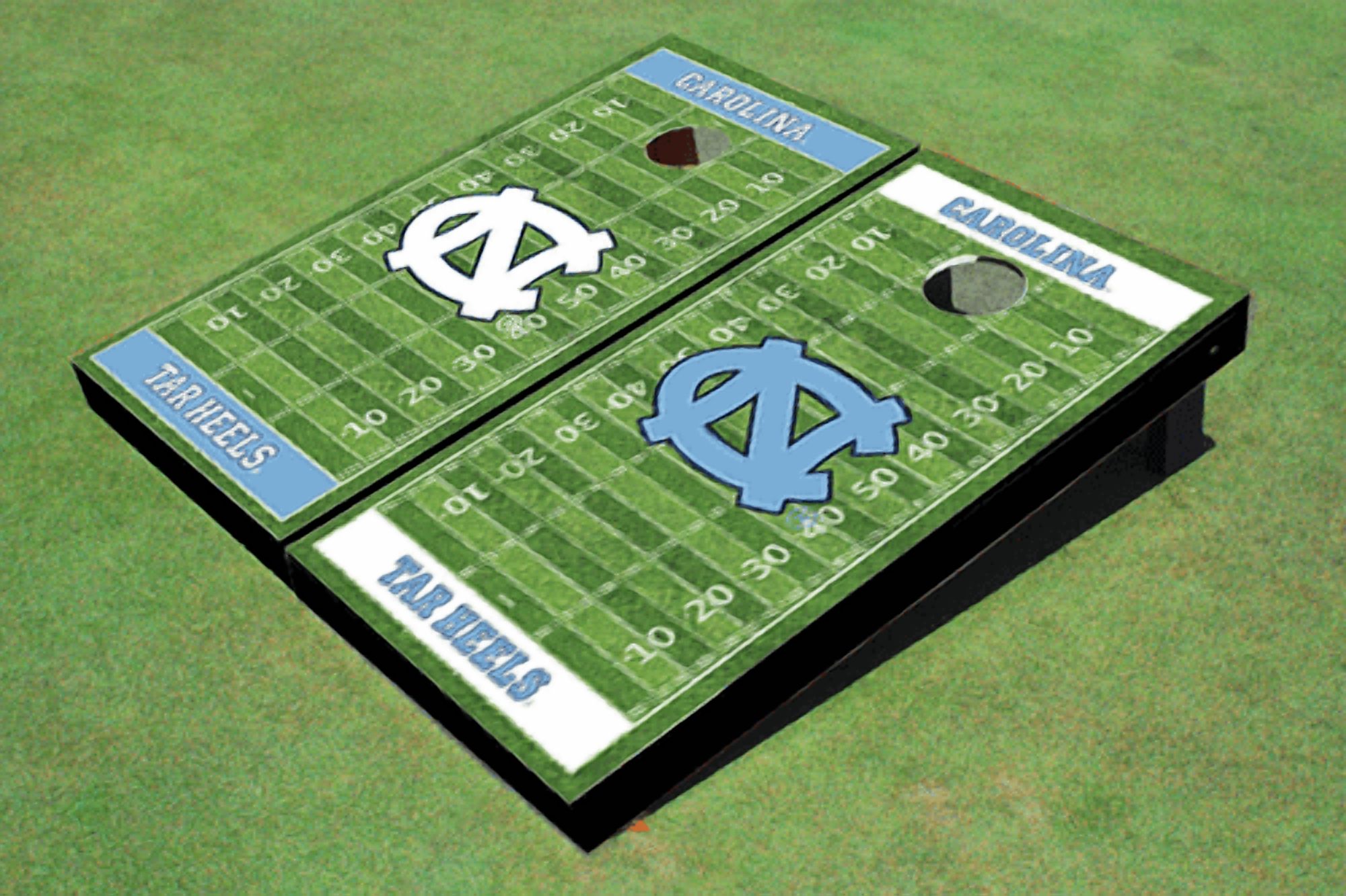 University of North Carolina "UNC" Alternating Football Field Custom ...