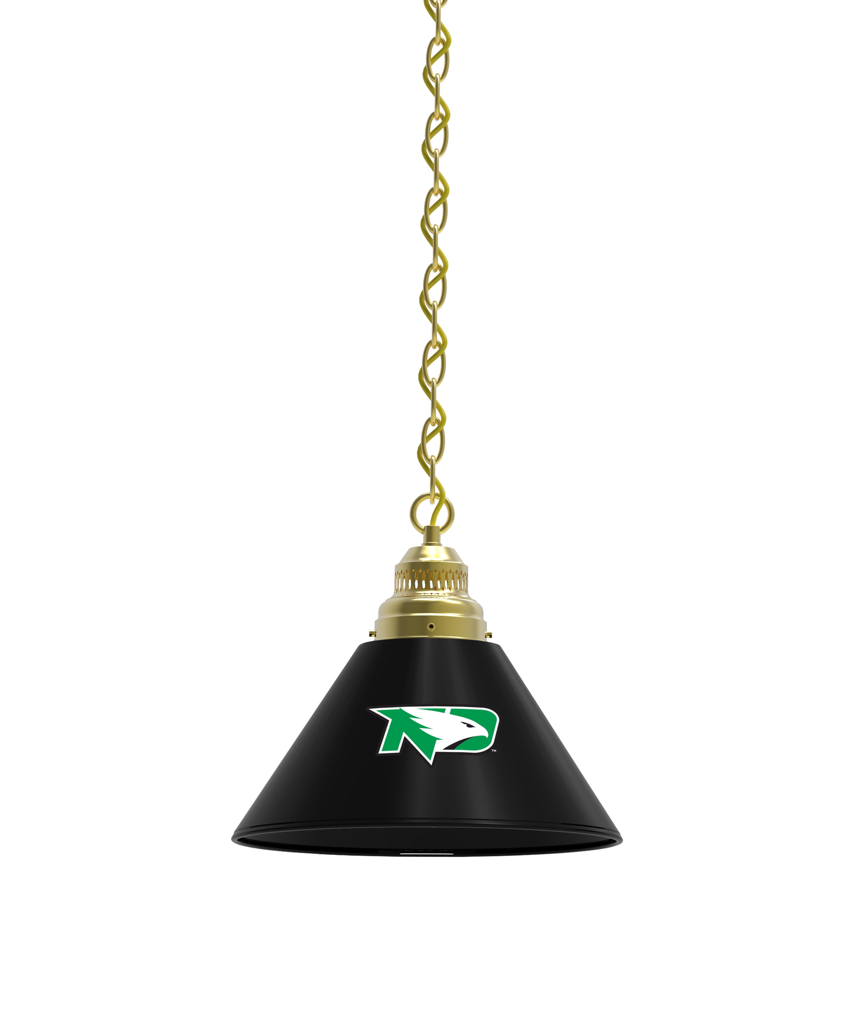 University of North Dakota Pendant Light with Brass Fixture - Walmart.com