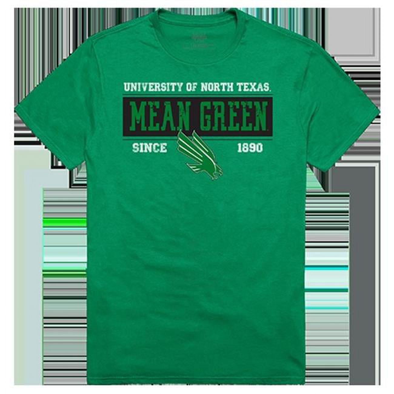 University of North Texas Established Tees for Men - Kelly - Large ...