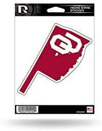 University of Oklahoma Sooners 5 Inch Sticker Decal, Home State Design ...
