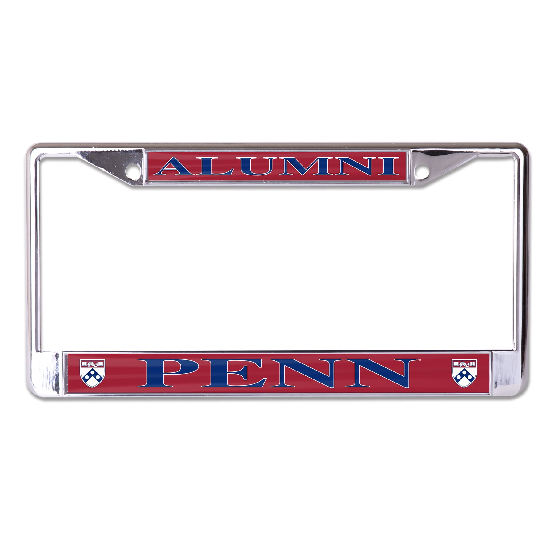 University of Pennsylvania Alumni on Red Background Metal License Plate ...