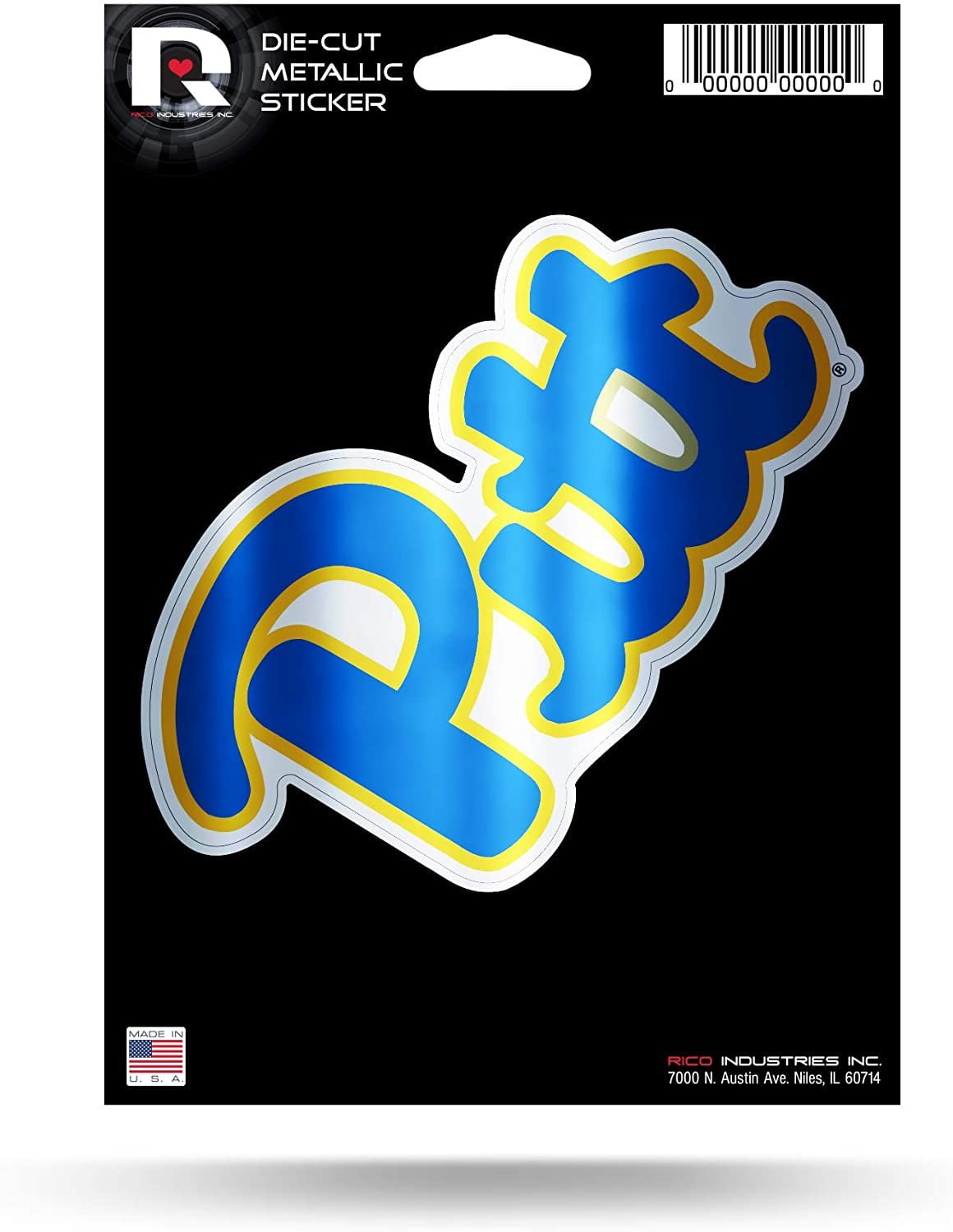 University of Pittsburgh Panthers Pitt 5 Inch Die Cut Decal Sticker ...