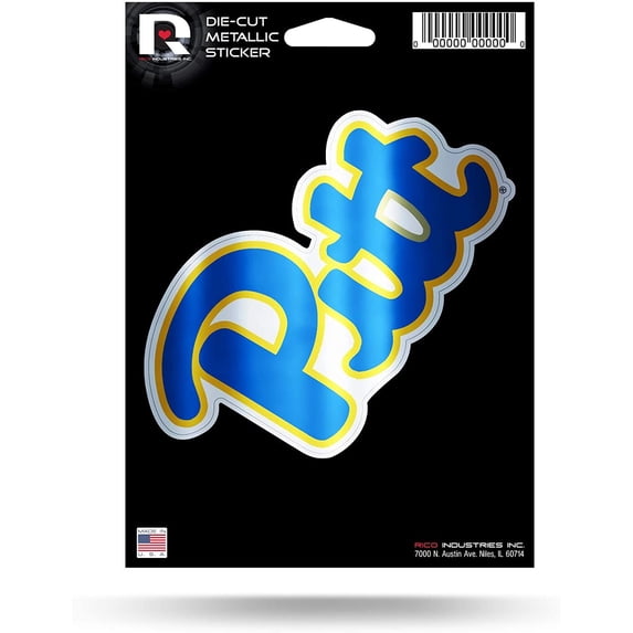 University of Pittsburgh Panthers Pitt 5 Inch Die Cut Decal Sticker ...