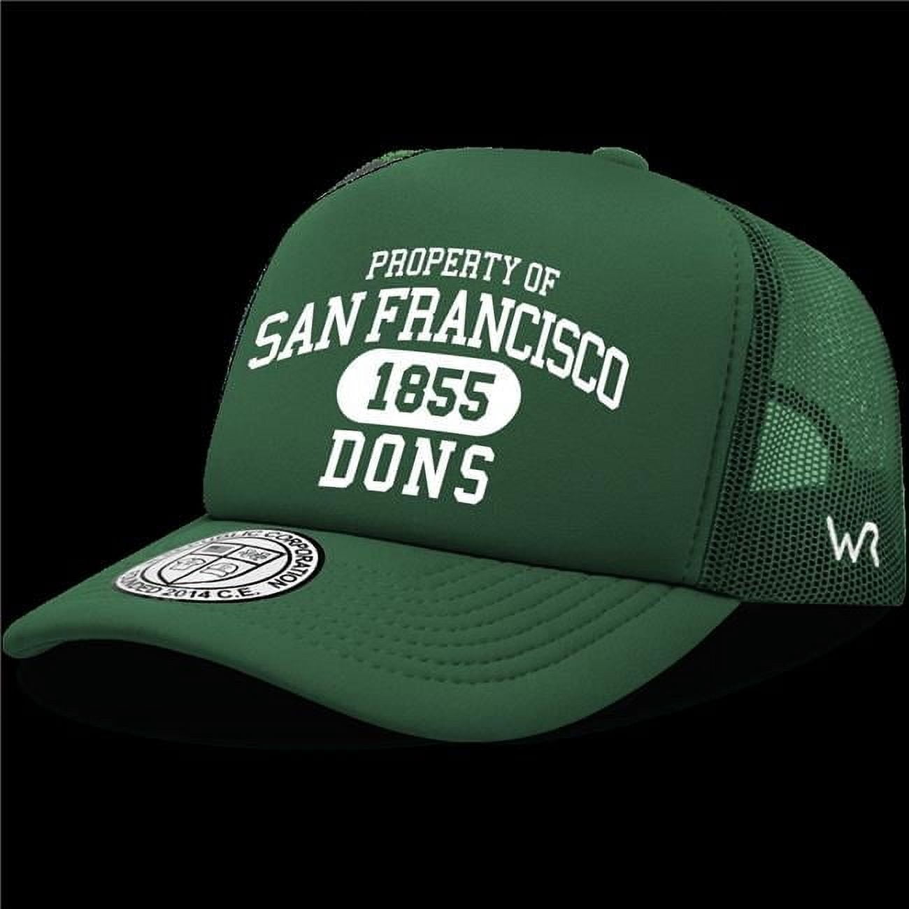 University of San Francisco Dons Property of College Caps, Forest ...