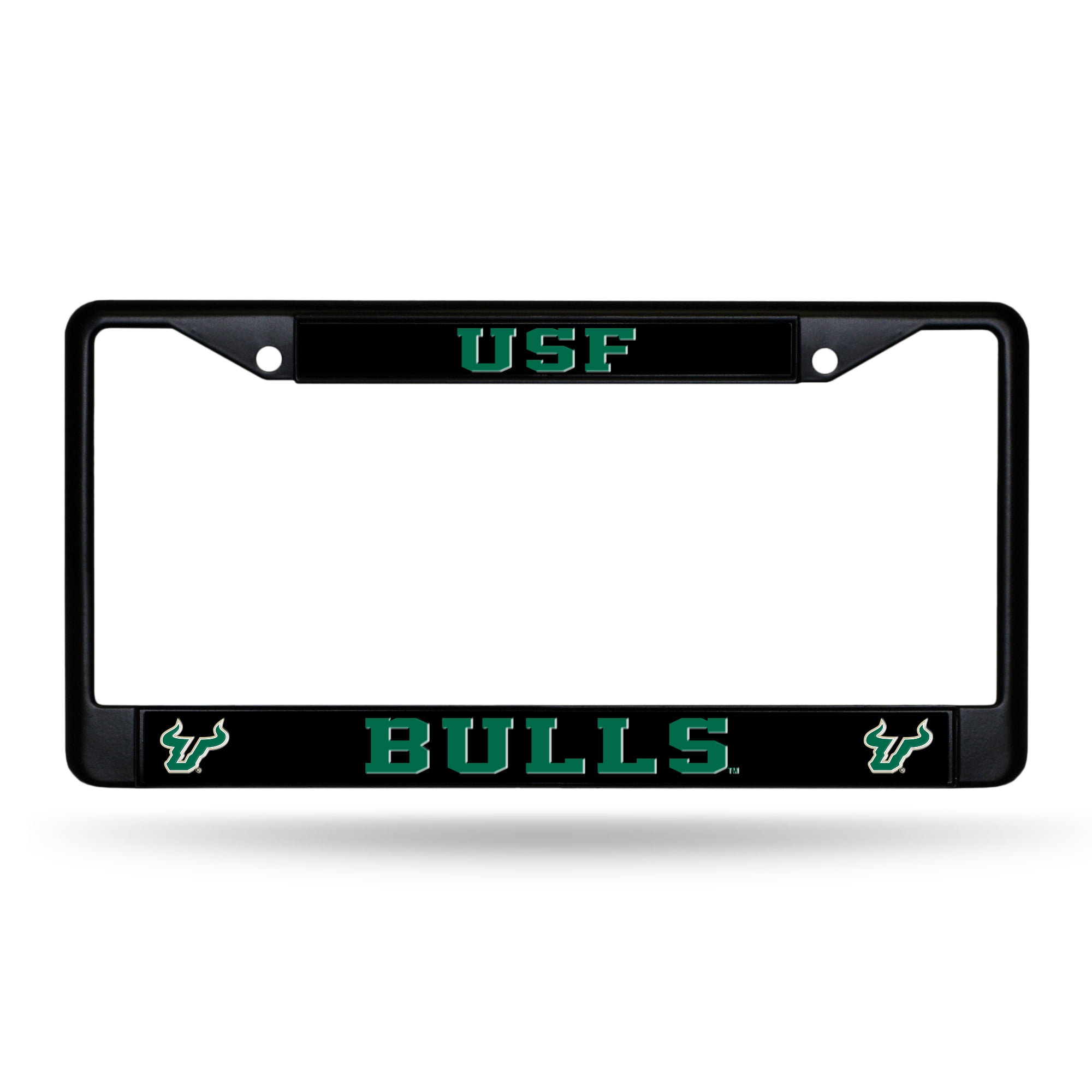 University of South Florida Bulls USF Black Metal License Plate Frame ...