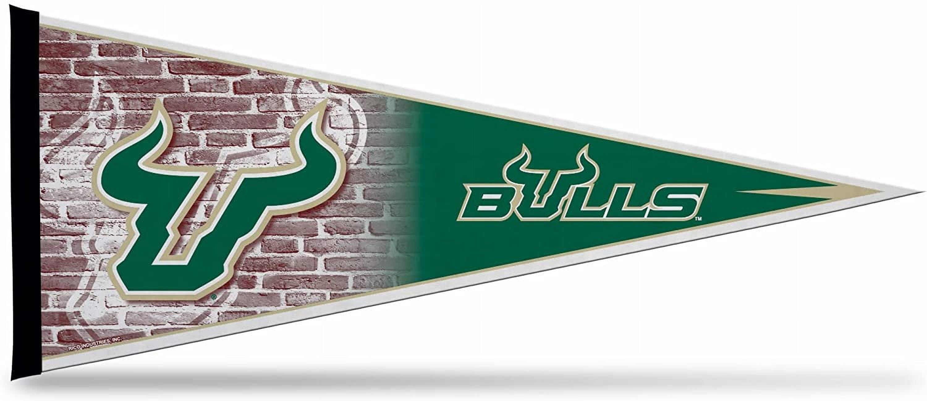 University of South Florida Bulls USF Soft Felt Pennant, Primary Design ...
