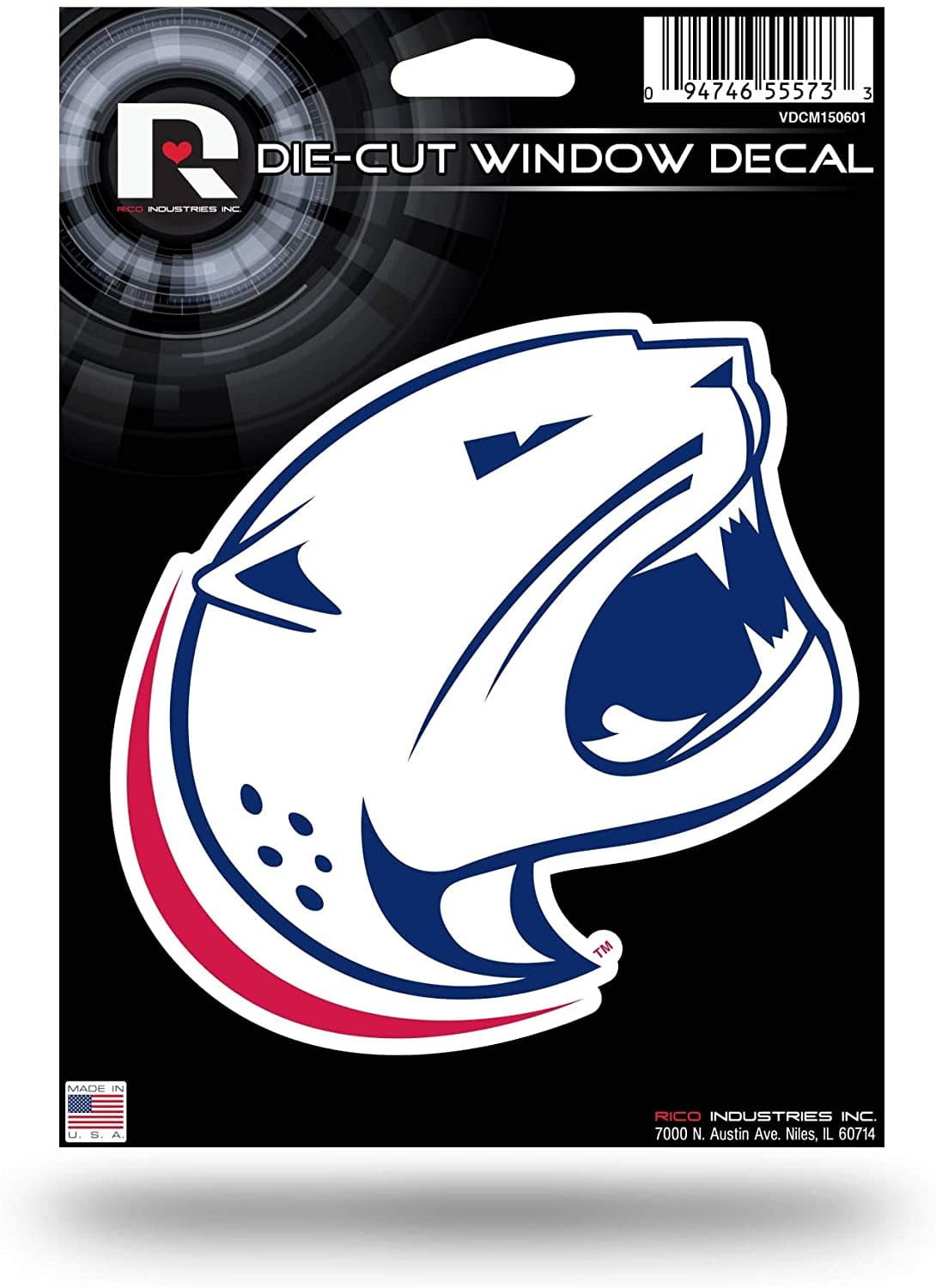 University of Southern Alabama Jaguars 5 Inch Die Cut Flat Vinyl Decal ...