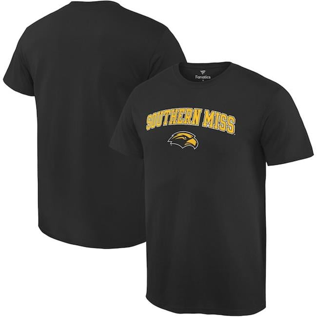 University of Southern Mississippi Athletic Tee - Black - Extra Large ...