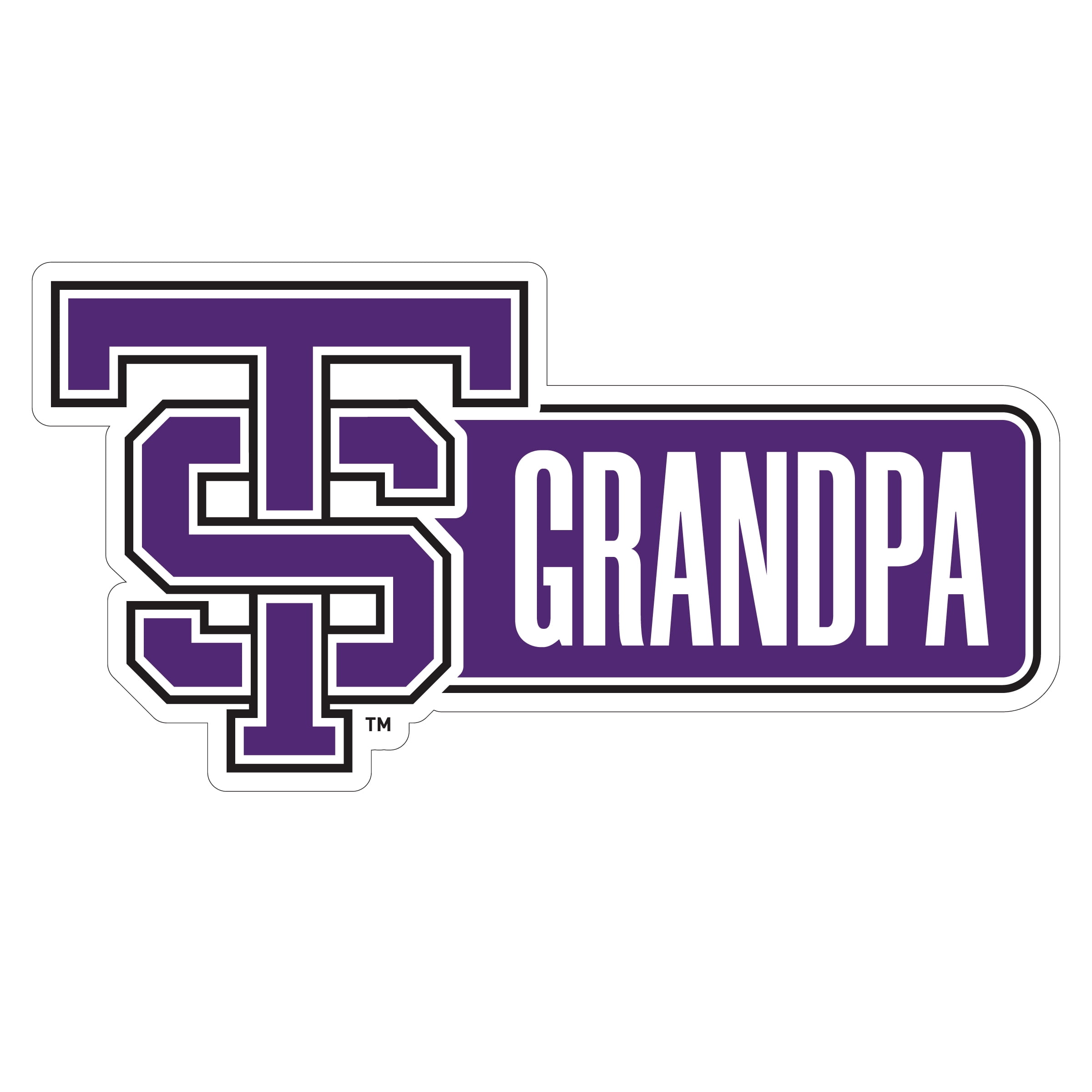 University of St. Thomas Proud Grandma Die Cut Decal Officially ...