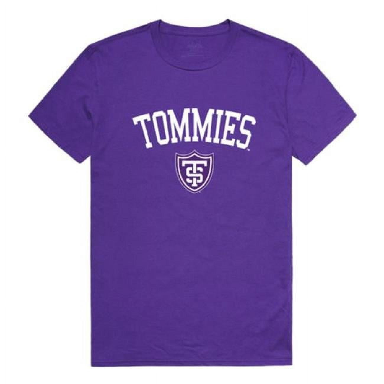 University of St. Thomas Tommies Arch T-Shirt, Purple - Extra Large ...