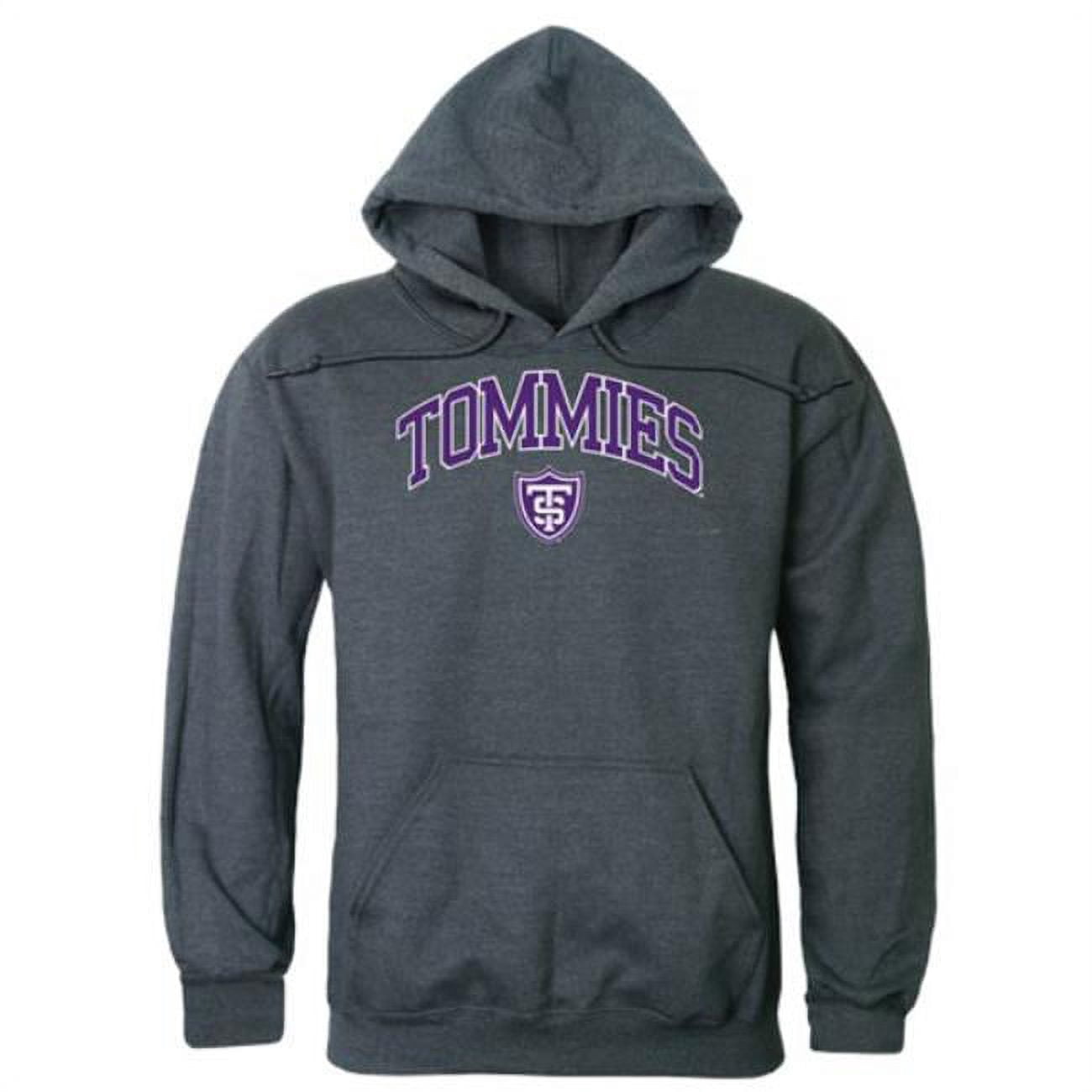 University of St. Thomas Tommies Campus Hoodie, Heather Charcoal ...