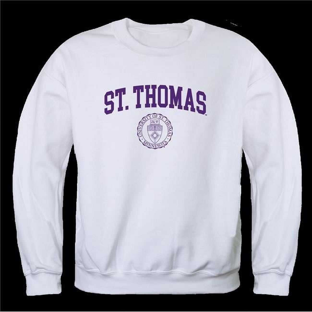 University of St. Thomas Tommies Seal Crewneck Sweatshirt, White ...