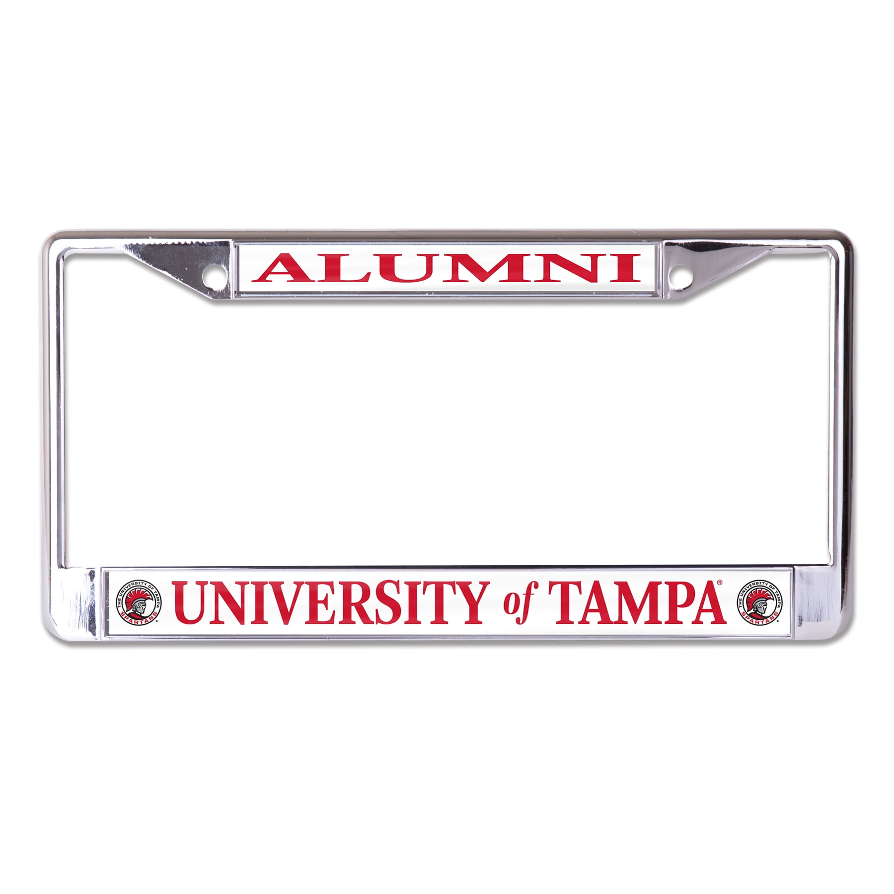 University of Tampa Alumni Chrome License Plate Frame - Walmart ...