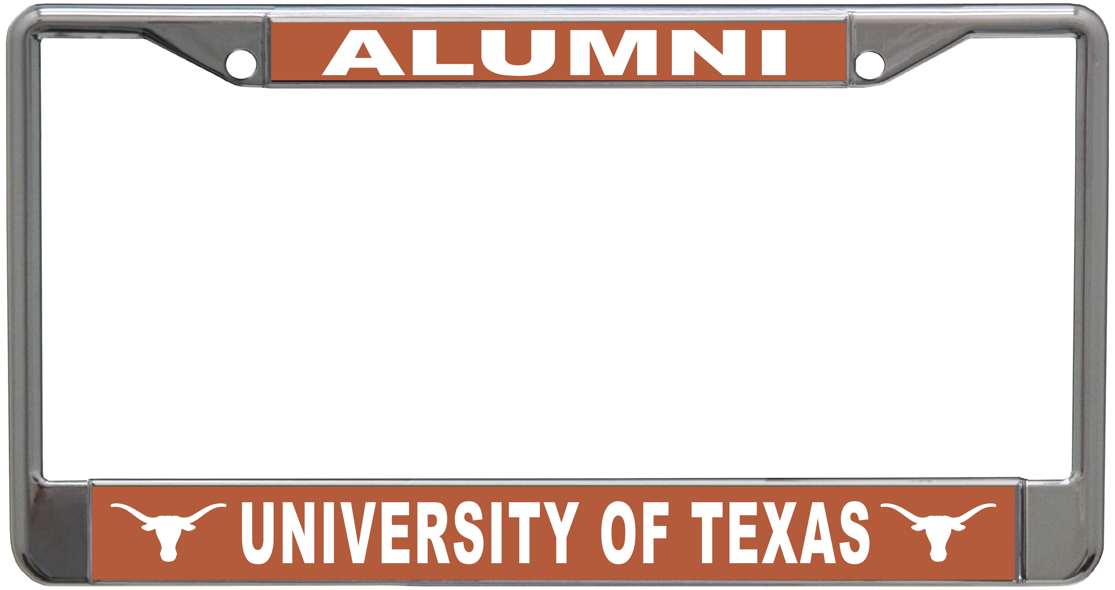 University of Texas Alumni Chrome License Plate Frame - Walmart.com