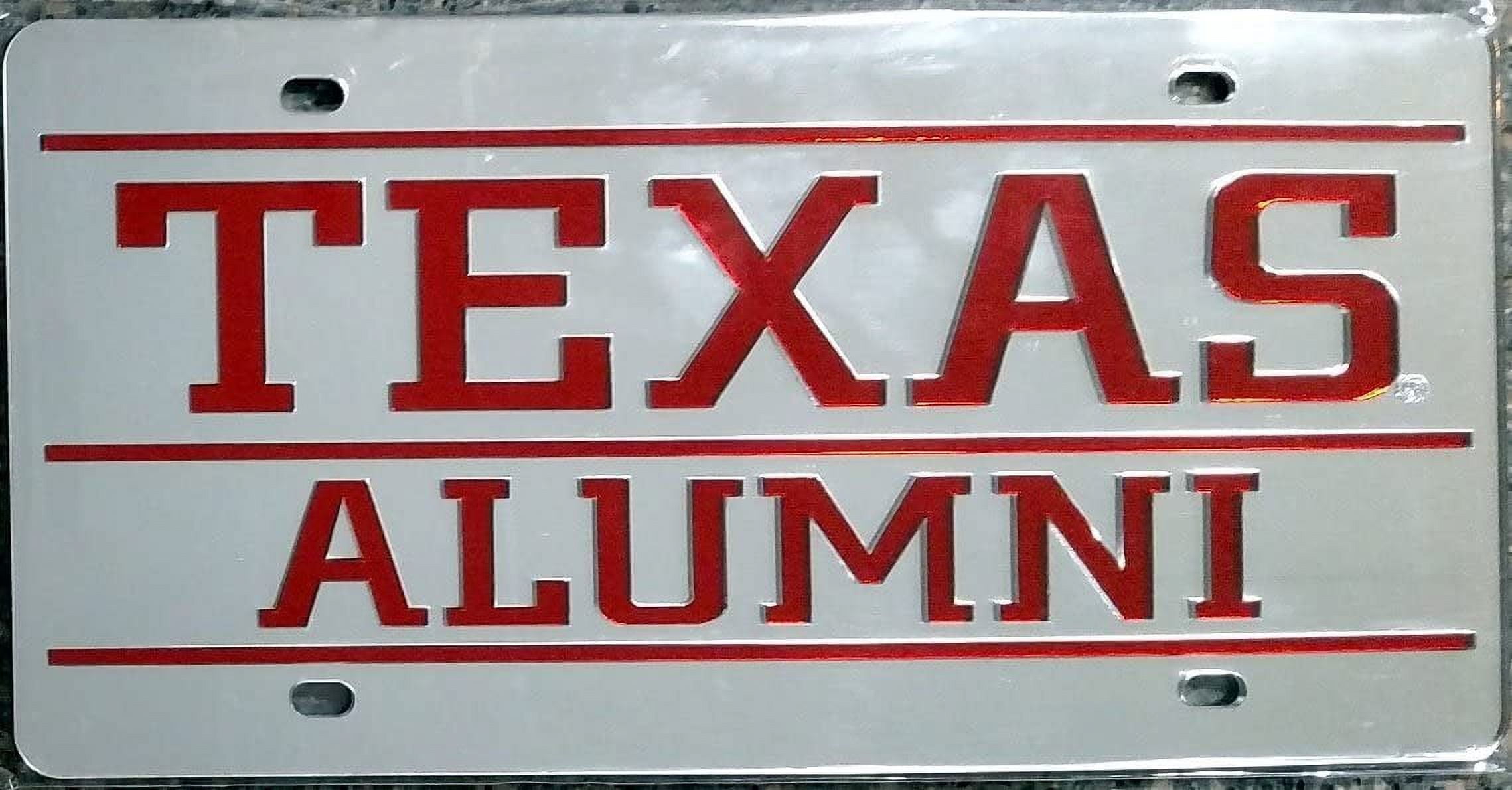 University of Texas Longhorns Alumni Laser Cut Tag License Plate ...
