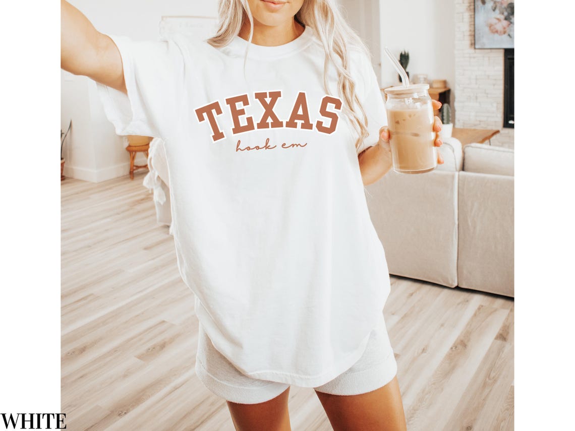 University of Texas Shirt, Hook em Tee, UT College Game Day Apparel ...