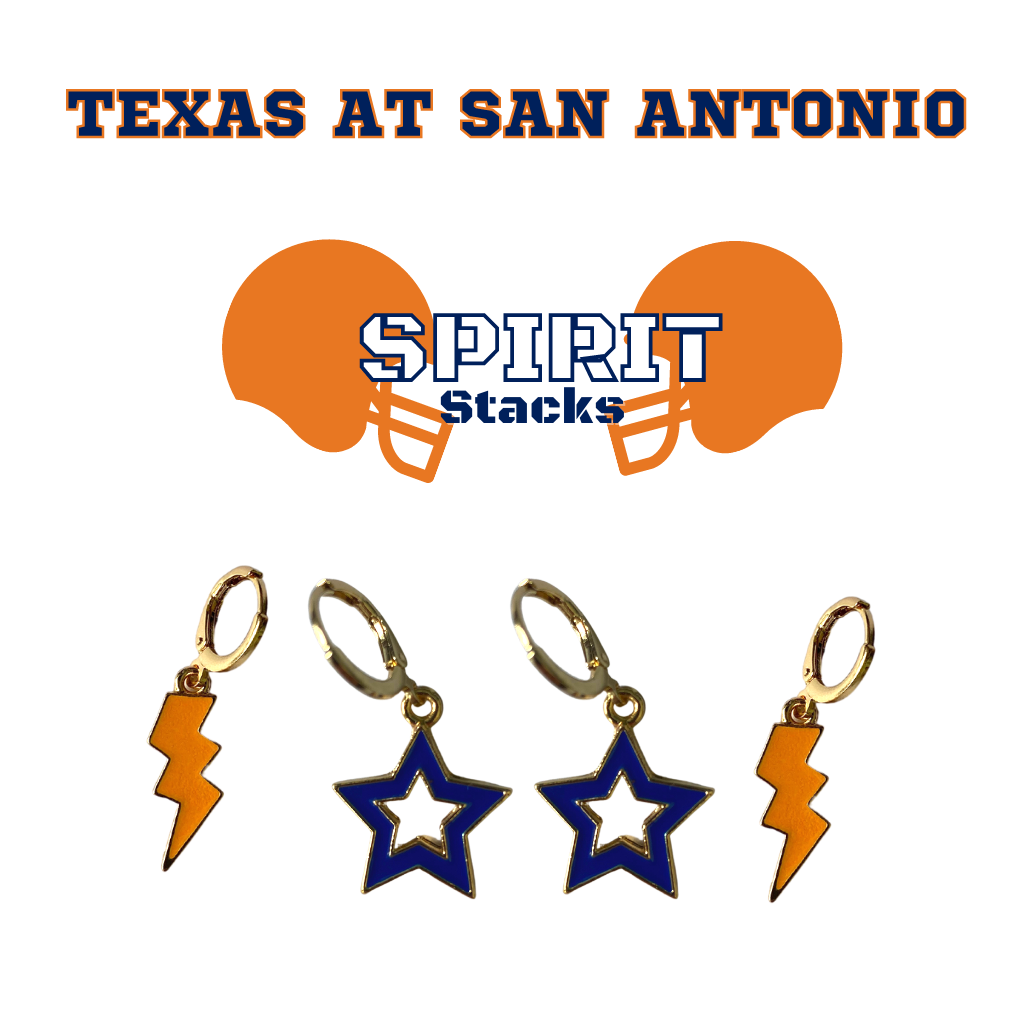 University of Texas at San Antonio Spirit Stack orange mini enamel ...