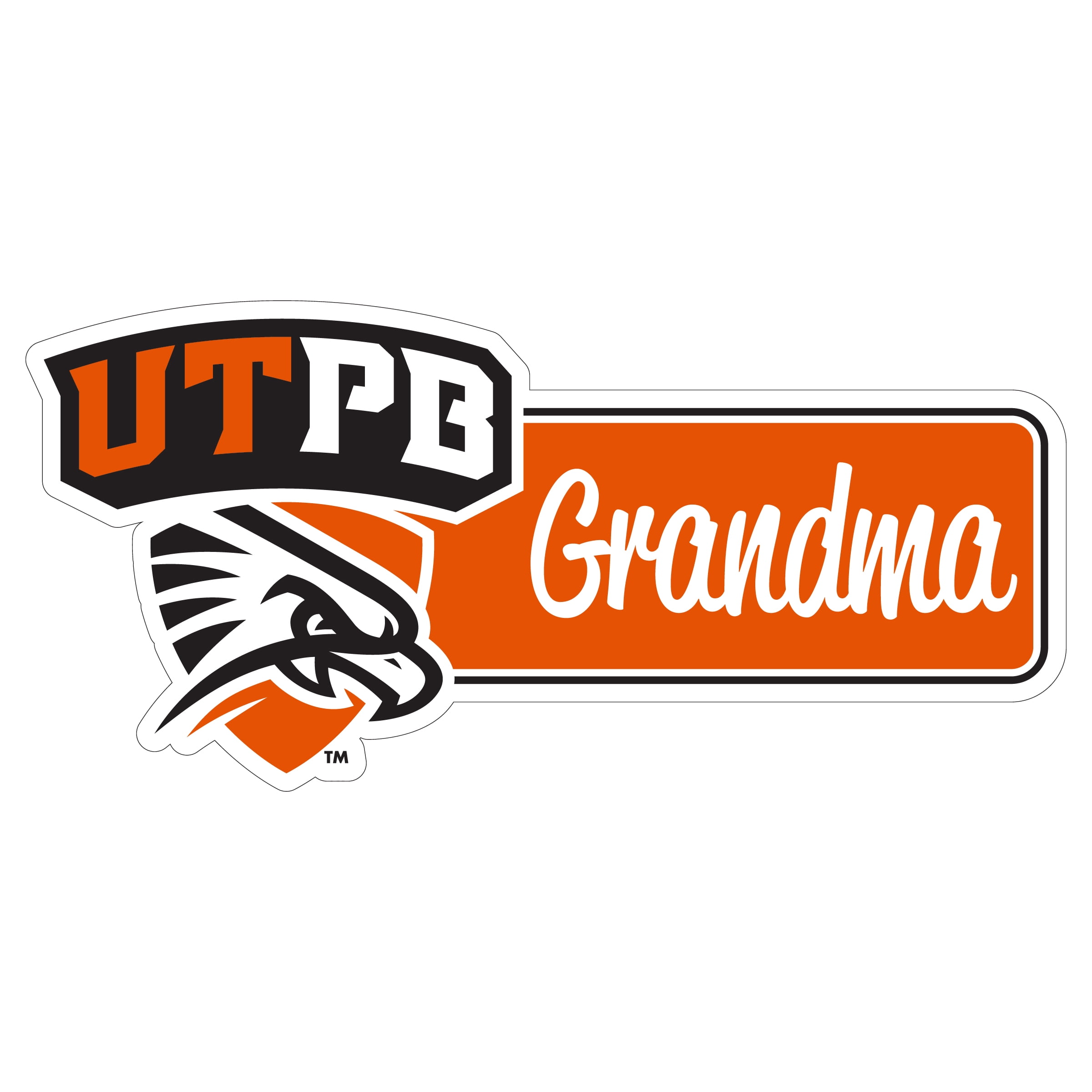 University of Texas of the Permian Basin Proud Grandma Die Cut Decal ...