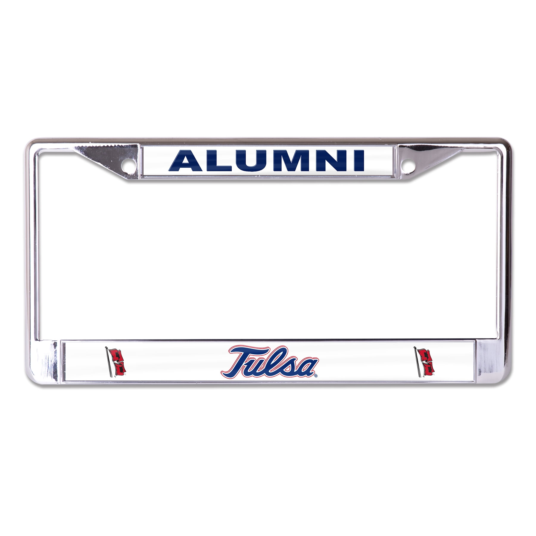 University of Tulsa Alumni Chrome License Plate Frame - Walmart.com