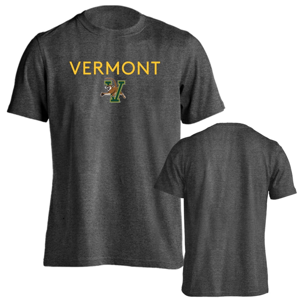 University of Vermont Catamounts Classic Arch with Mascot Short Sleeve ...