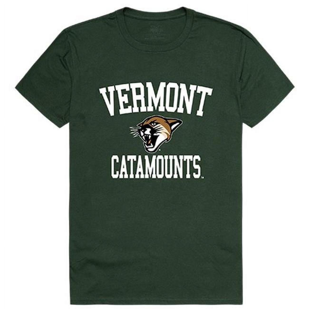 University of Vermont Men Arch T-Shirt, Forest White - Extra Large ...