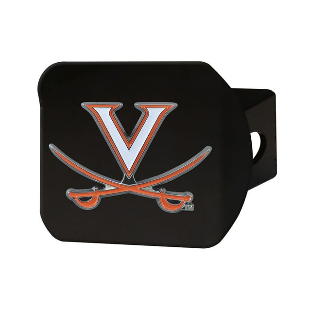 University of Virginia Color Hitch Black 3.4"x4" - Walmart.com