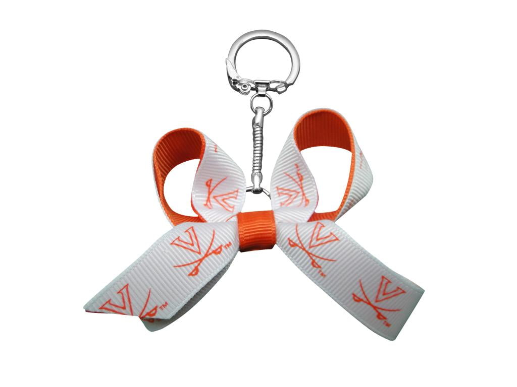 University of Virginia Mini Bow Keychain - Walmart.com