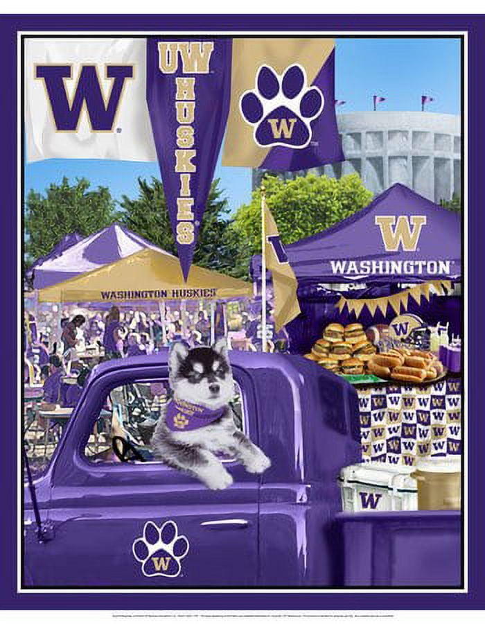 University of Washington 100% Cotton Tailgate Panel-Sold by the Panel ...
