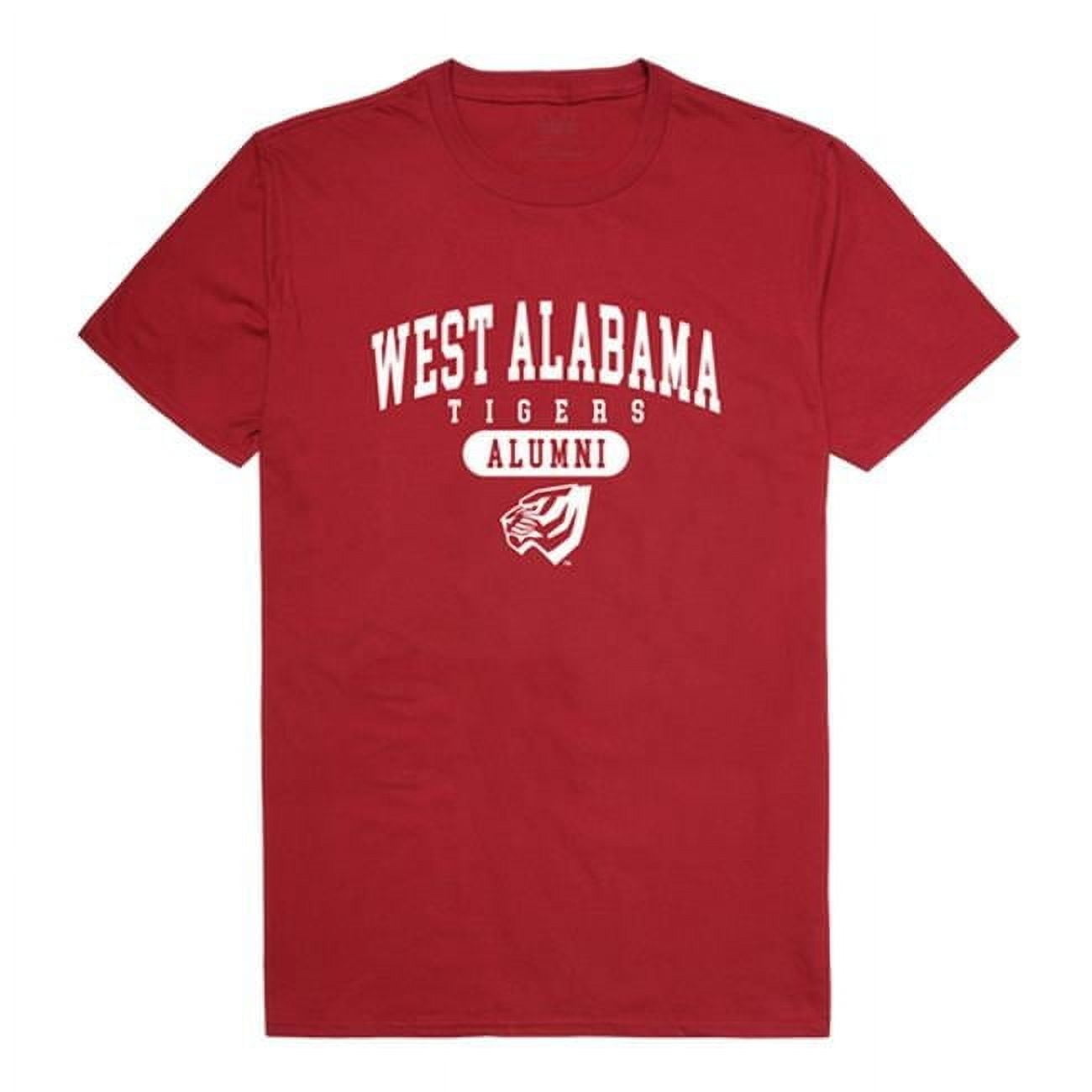 University of West Alabama Men Alumni T-Shirt, Cardinal - Small ...