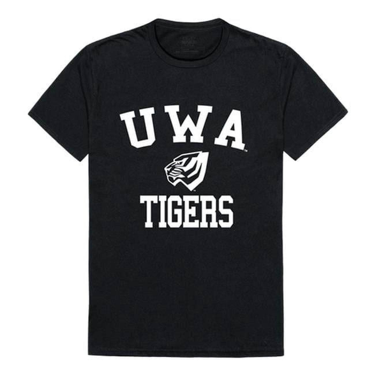 University of West Alabama Men Arch T-Shirt, Black & White - Small ...
